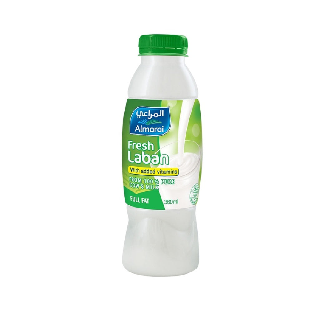 Buy Almarai Laban Full Fat 360ml Added Vitamins HDPE - Shop On The ...