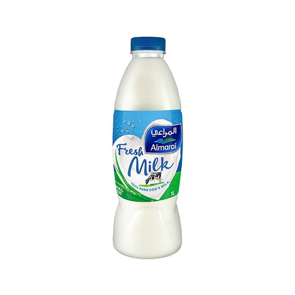 Buy Almarai Fresh Milk Full Fat PET 1L - Shop On The Fresh Market UAE ...