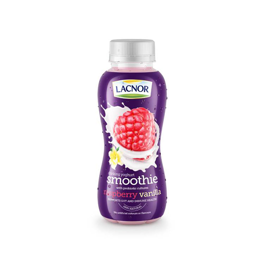 Buy Lacnor Smoothies Raspberry 330ml - Shop On The Fresh Market UAE ...