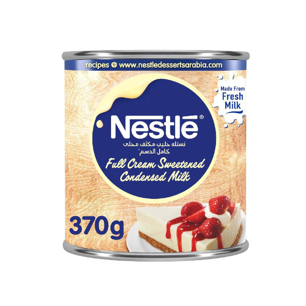 Nestle Sweetened Full Cream Condensed Milk 370g – Souk On Wheels